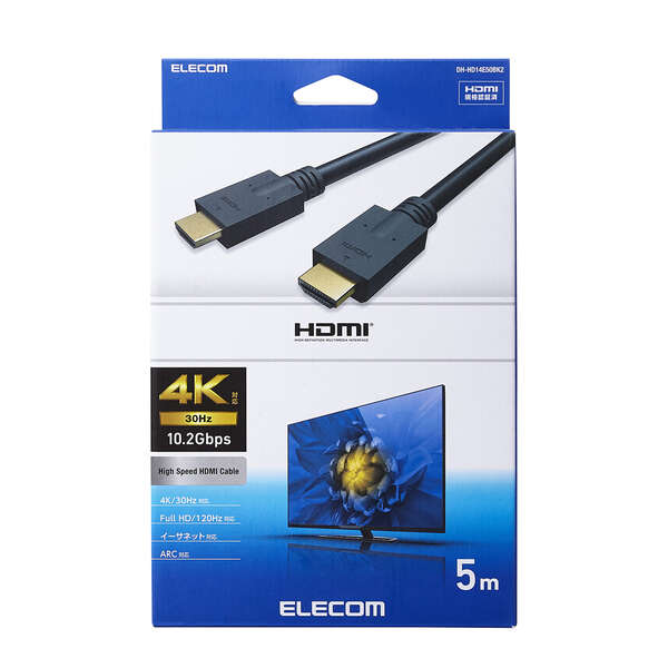 ハイスピードHDMI(R)ケーブル | エレコムダイレクトショップ本店はPC周辺機器メーカー「ELECOM」の直営通販サイト