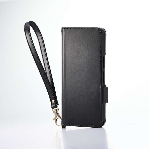 BASIO active3 ソフトレザーケース 磁石付 耐衝撃 ハンドストラップ付 | エレコムダイレクトショップ本店はPC周辺機器メーカー「ELECOM」の直営通販サイト